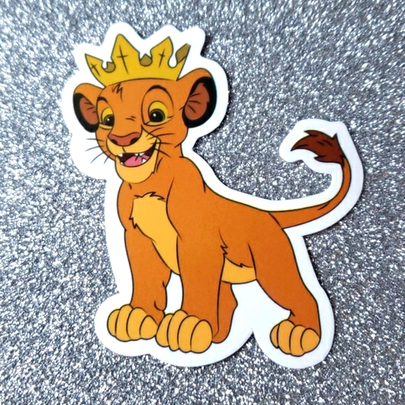 Disney | Design | Lion King Disney Waterproof Sticker Simba | Poshmark